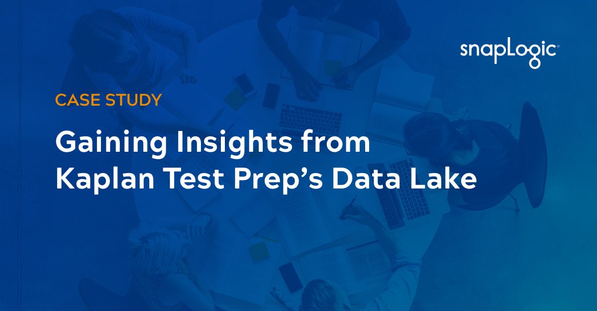 Gaining insights from Kaplan Test Prep's data lake | SnapLogic