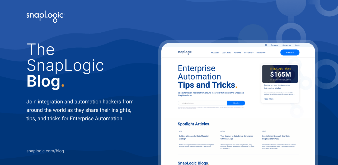 The Enterprise Automation Blog by SnapLogic