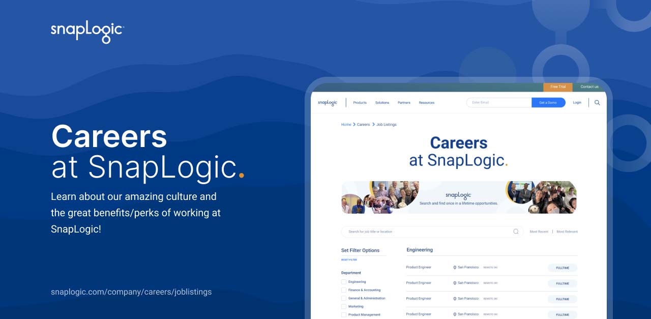 Jobs | Current Job Openings | SnapLogic
