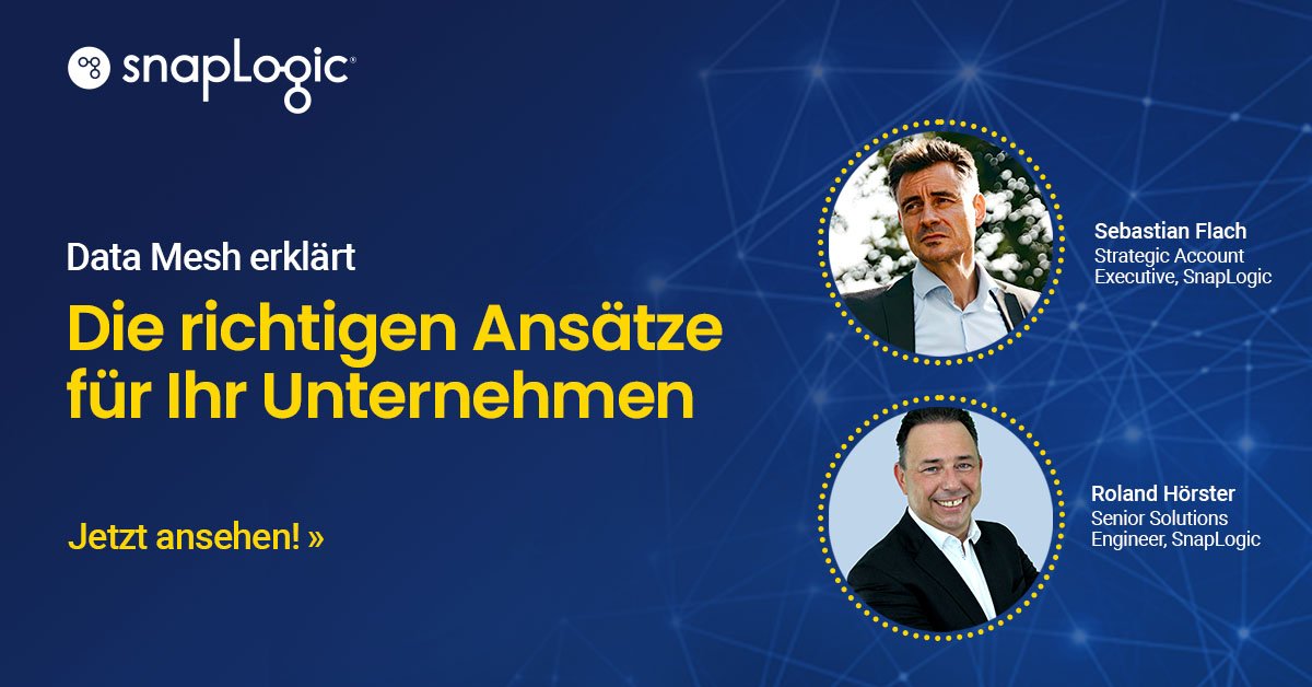 Data Mesh erklärt: Die richtigen Ansätze für Ihr Unternehmen | SnapLogic