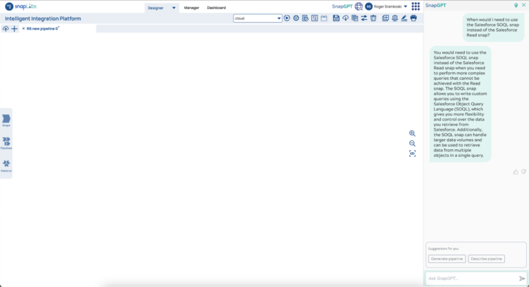 A Beginner’s Guide to Using SnapGPT | SnapLogic