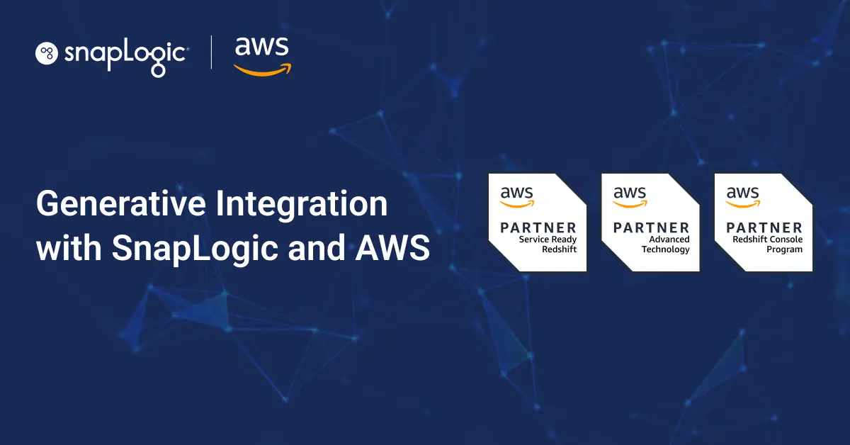 SnapLogic and Amazon Web Services (AWS) Partnership