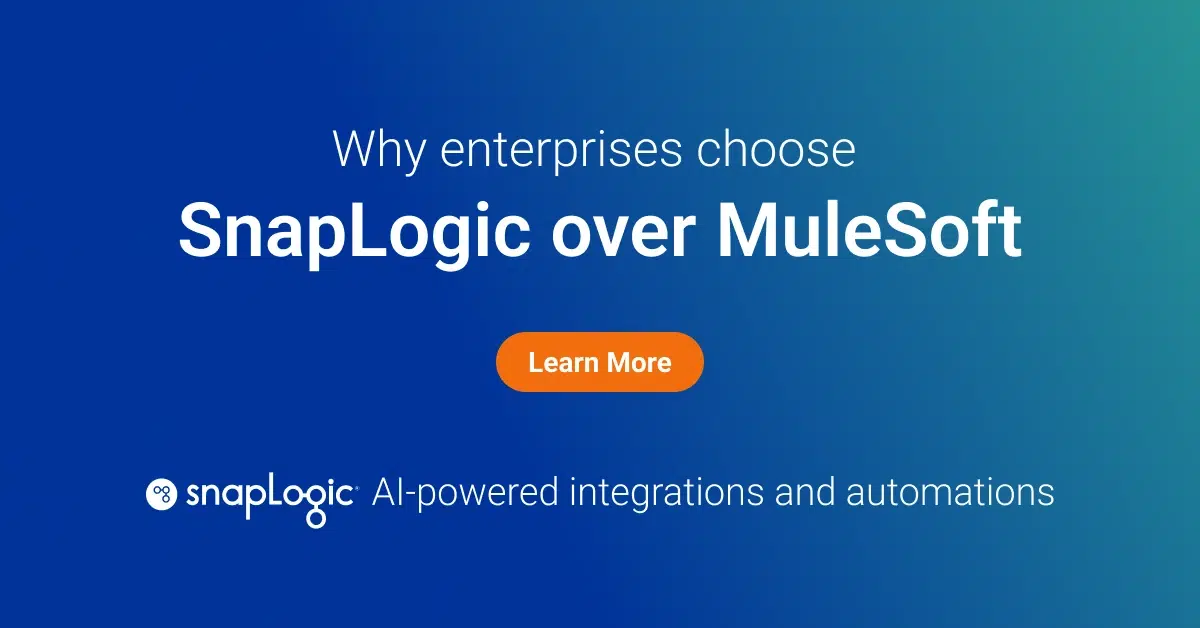 Alternative à MuleSoft | Pourquoi les entreprises choisissent SnapLogic