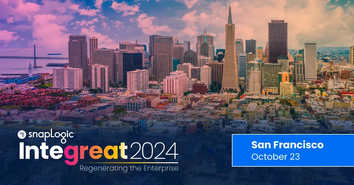 SnapLogic Integreat 2024 San Francisco | On-Demand Sessions